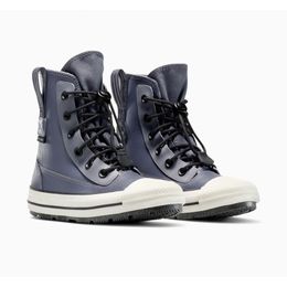 Sneakerboots Converse "CHUCK TAYLOR ALL STAR BERKSHIRE WP BOOT", Jungen, Gr. 36, cold stare, vintage wei&szlig;, schwarz, Textil, Schuhe Sneakerboots, Winterschuhe, Schn&uuml;rboots, Sneaker, wasserdicht, gef&uuml;ttert