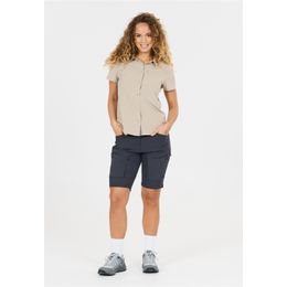 Shorts WHISTLER "Kodiak", Damen, Gr. 40, EURO-Gr&ouml;&szlig;en, blau, anthrazit, 94% Nylon, 6% Elasthan, mehrfarbig, kurz, Hosen Shorts, mit 4-Wege-Stretch-Material