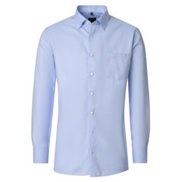 Businesshemd Venti "Venti Businesshemd uni", Herren, Gr. 40, Normalgr&ouml;&szlig;en, blau (hellblau), 100% Baumwolle, unifarben, comfort fit, Hemden