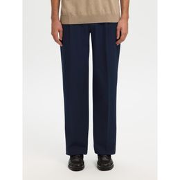 Selected Damen Selected Chinohose &raquo;SLH220-LOOSE FINN FLEX PANTS NOOS&laquo; blau S, N-Gr