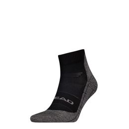 Head Damen Kurzsocken &raquo;Head HIKING COOL QUARTER 1P&laquo; schwarz 39-42