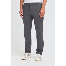 Cargohose Blend "BHTira", Herren, Gr. 38, L&auml;nge 32, forged iron, Twill, 98% Baumwolle, 2% Elasthan, unifarben, normal lang, Hosen Cargohose, Moderne Cargohose mit Taschen