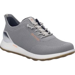 Sneaker Josef Seibel "Cheryl 01, hellgrau-kombi", Damen, Gr. 36, grau (hellgrau, kombi), Obermaterial: 80% Rindsleder Leather cow. 20% Textilmaterial TEXMAT., Schuhe Sneaker