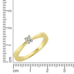 Diamonds by Ellen K. Damen Diamonds by Ellen K. Fingerring &raquo;375/- Gold Brillant 0,10ct.&laquo; gelb