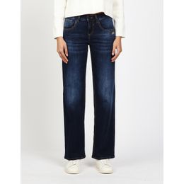 Comfort-fit-Jeans Gang "Gang Jeans Straight Fit 94RIVER", Damen, Gr. 31, blau, Denim/Jeans, 98% Baumwolle, 2% Elasthan, Jeans