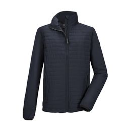 G.I.G.A. by Killtec Funktionsjacke "GS 103 MN JCKT", Herren, Gr. L, navy, Obermaterial: 100% Polyester;Obermaterial 2: 68% Viskose, 25% Polyester, 7% Elasthan;Futter: 100% Polyester;F&uuml;llung: 100% Polyester, G.I.G.A. DX BY KILLTEC, Jacken Funktionsjacke, Hybridjacke, wind- und wasserabweisend, pflanzenbasiert impr&auml;gniert