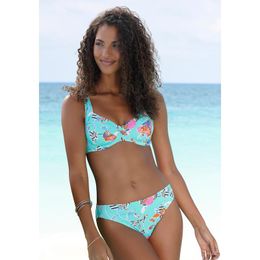 Sunseeker Damen Bikini-Hose &raquo;Jam&laquo; mit Alloverprint bunt 38, N-Gr