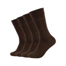 JOOP! Herren JOOP! Socken &raquo;premium essentials&laquo; 4 Paar, Premium Essentials, verst&auml;rkte Ferse, haltbare Spitze braun 43-46
