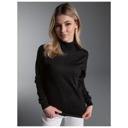 TRIGEMA Damen Rollkragenshirt &raquo;TRIGEMA Langarm Ski- und Sport-Rollkragenpullover&laquo; 1 Stk. schwarz M