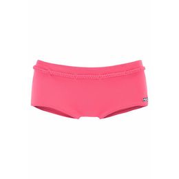 Buffalo Damen Bikini-Hotpants &raquo;Happy&laquo; mit geflochtenem Zierg&uuml;rtel rosa 34, N-Gr