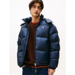 Tommy Jeans Herren Steppjacke &raquo;ALASKA DOWN PUFFER&laquo; mit Kapuze &Uuml;bergangsjacke Regular fit mit abnehmbarer Kapuze L