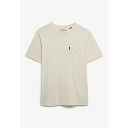 Superdry Damen Rundhalsshirt &raquo;CLASSIC ESSENTIAL POCKET TEE&laquo; mit stylischer, aufgesetzter Brusttasche 3XL
