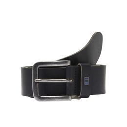 Jack & Jones Jack & Jones Herren Lederg&uuml;rtel &raquo;JACFLAG LEATHER BELT 4 CM NOOS&laquo; schwarz