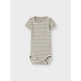 name it Jungen Kurzarmbody &raquo;NBNBANI SS BODY NOOS&laquo; Baumwollmischung, Jersey Rippqualit&auml;t 74, N-Gr