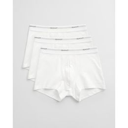 Gant Herren Trunk &raquo;CORE TRUNK 3-PACK&laquo; 3 Stk. wei&szlig; XL, 3 Stk.
