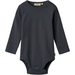 Wheat Jungen Wheat Body &raquo;Rib Body L/S Spencer&laquo; blau 68, N-Gr