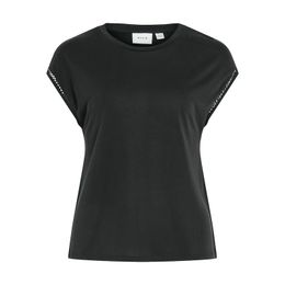 Vila Damen Kurzarmshirt &raquo;VIMODALA C/S O-NECK DETAIL TOP - NOOS&laquo; XXL