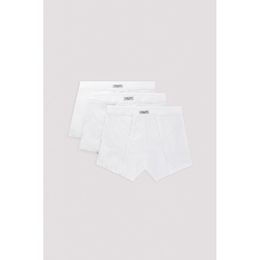 Ysabel Mora Herren YSABEL MORA Boxershorts &raquo;BASIC COLLECTION COTTON&laquo; 3er Pack, mit praktischem Eingriff im Schritt wei&szlig; S