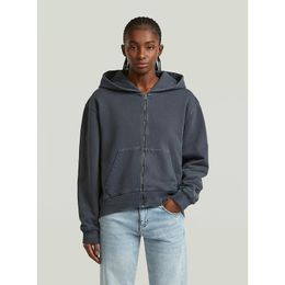 G-Star Raw G-Star Damen G-STAR Longpullover &raquo;Washed Hoodie Zip Relaxed Sweatshirt&laquo; XL