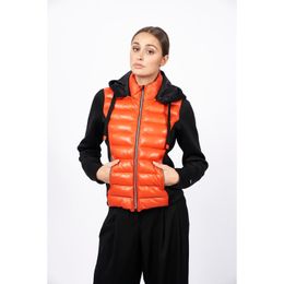 Freaky Nation Damen Lederjacke &raquo;Adina-FN&laquo; orange XS(34) Trachtenmode
