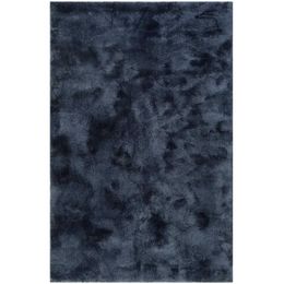 Esprit Hochflor-Teppich &raquo;Relaxx ESP-4150&laquo; rechteckig 25 mm H&ouml;he Wohnzimmer, sehr gro&szlig;e Farbauswahl, weicher dichter Hochflor blau Kunstfaser