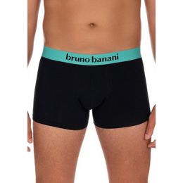 Bruno Banani Herren Boxer &raquo;Flowing&laquo; 2er Pack, mit kontrastreichem Logobund schwarz 3XL (9)