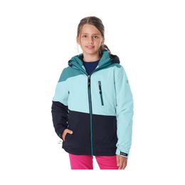 Killtec M&auml;dchen Skijacke &raquo;KSW 331 GRLS SKI JCKT&laquo; Atmungsaktive, wasserdichte Jacke mit Fleece-Innenseite, Skipasstasche gr&uuml;n 128