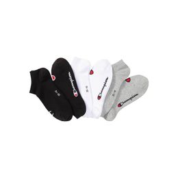 Champion Damen Sneakersocken &raquo;6pk Sneaker Socks&laquo; 6 Stk. tlg. f&uuml;r Erwachsene, sportlicher Stil, elastisch grau 43-46