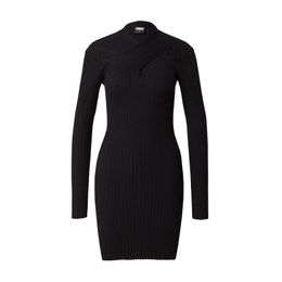Urban Classics Knitted dress female Black size 4XL