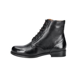 Everybody Damen Schn&uuml;rstiefelette &raquo; Stiefelette Glattleder&laquo; schwarz 36,5
