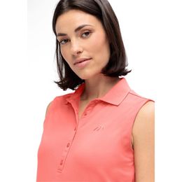 Maier Sports Damen Poloshirt &raquo;Ulrike sleeveless&laquo; Damen Funktionsshirt, &auml;rmelloses Freizeitshirt, Regular Fit rosa 46
