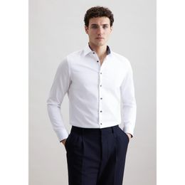 Seidensticker Herren Seidensticker Businesshemd &raquo;Schwarze Rose&laquo; X-Slim 1/1 Extra lang Kentkragen Uni XL (43), verl&auml;ngerte &Auml;rmell&auml;ngen