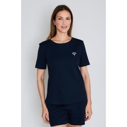 JOOP! Damen JOOP! T-Shirt &raquo;Comfort&laquo; mit Rundhalsausschnitt und kurzem Arm, Cotton-Mix 38