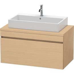 Duravit DuraStyle Waschtisch-Unterschrank DS531403030 100 x 54,8 cm, Eiche natur, f&uuml;r Konsole, 1 Auszug
