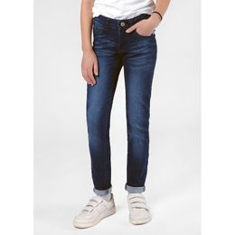 STACCATO M&auml;dchen STACCATO Slim-fit-Jeans &raquo;LISA&laquo; Slim Fit blau 140, Normalgr&ouml;&szlig;en