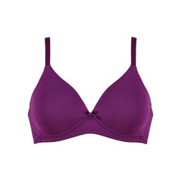 Naturana Damen B&uuml;gelloser BH &raquo;Soft Cup&laquo; 1 Stk. mit Schale, ohne B&uuml;gel, weich, bequem pink 80, Cup D