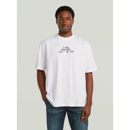 G-Star Raw G-Star Herren G-STAR T-Shirt &raquo;Multi Technique Graphic Relaxed T-Shirt&laquo; XL