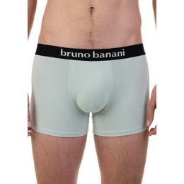 Bruno Banani Herren Boxer &raquo;Flowing&laquo; 2er Pack, mit kontrastreichem Logobund blau XXL (8)