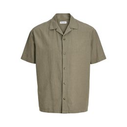 Jack & Jones Jack & Jones Damen Kurzarmhemd &raquo;JJESUMMER LINEN BLEND RESORT SHIRT SS SN&laquo; Baumwollmischung, relaxed fit S, N-Gr