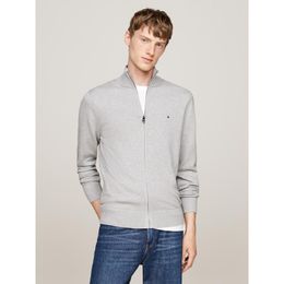 Tommy Hilfiger Herren Cardigan &raquo;PIMA ORG CTN CASHMERE ZIP THRU&laquo; grau 3XL