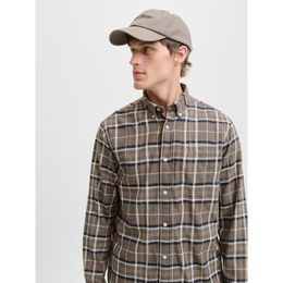 Jack & Jones Jack & Jones Herren Langarmhemd &raquo;JJECLASSIC FLANNEL CHECK SHIRT LS SN&laquo; braun XXL, N-Gr