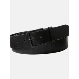 Calvin Klein Jeans Herren Lederg&uuml;rtel &raquo;CLASSIC FLAT 35MM&laquo; schwarz