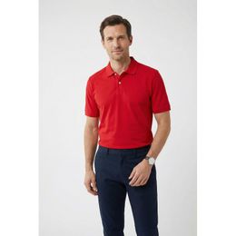 OLYMP Herren OLYMP Poloshirt &raquo;Casual&laquo; rot L