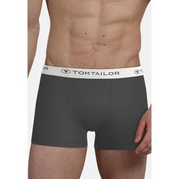 Tom Tailor Herren Tom Tailor Boxershorts &raquo;Buffer&laquo; 3er Pack, weich, bequem, basic, eng, Logobund, Baumwollmix schwarz L