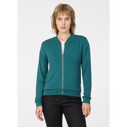Ragwear Damen Sweatjacke &raquo;KENIANE&laquo; Unbrushed mit Viskoseanteil f&uuml;r sportives Finish M