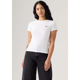 Levi's Levi's Damen T-Shirt &raquo;Mini-Logo&laquo; Packung, 2 Stk. mit kleiner Markenlogo-Stickerei auf der Brust S