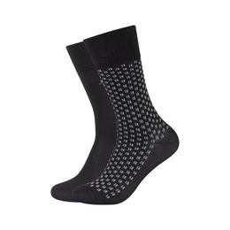 JOOP! Herren JOOP! Socken &raquo;premium essentials&laquo; 2 Paar tlg. mit elastischem Bund schwarz 43-46