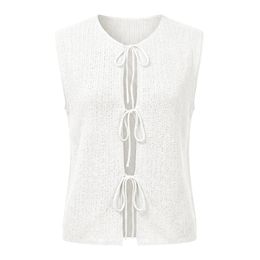 Imily Bela Knitted Vest female White size XL