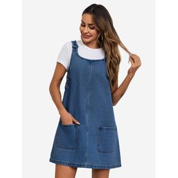 Imily Bela Kleid Damen Gr&ouml;&szlig;e 42 blue denim Winterkleid