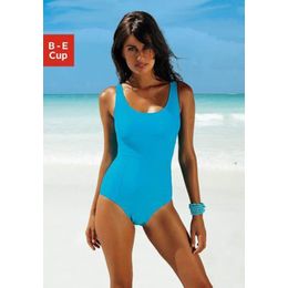 Lascana sheego Gro&szlig;e Gr&ouml;&szlig;en Badeanzug, t&uuml;rkis, Gr&ouml;&szlig;e 50D - Damen